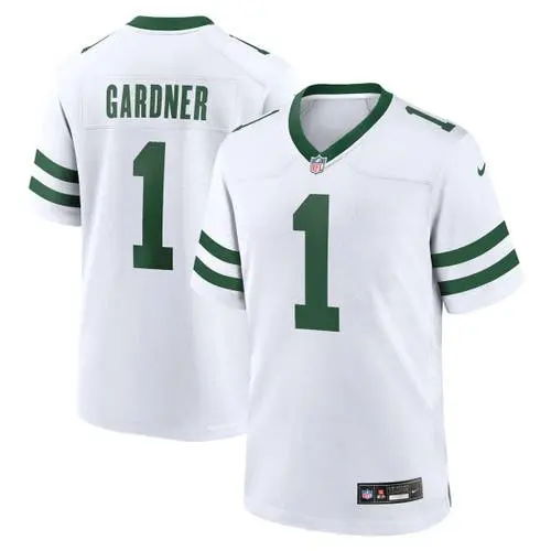 Nike Ahmad Sauce Gardner New York Jets Legacy Player Game Jersey - White