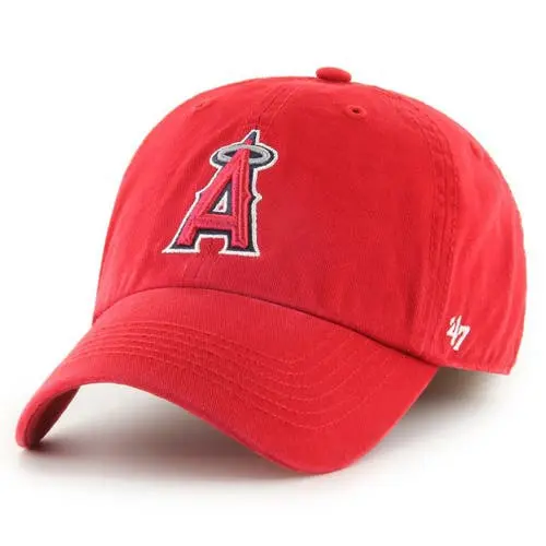 '47 Los Angeles Angels Franchise Logo Fitted Hat - Red