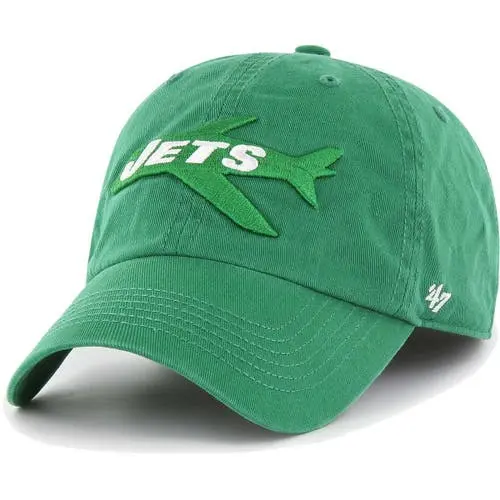 '47 New York Jets Gridiron Classics Franchise Legacy Fitted Hat - Kelly Green