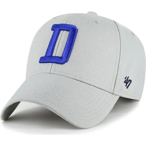 '47 Dallas Cowboys "d" Mvp Adjustable Hat - Gray
