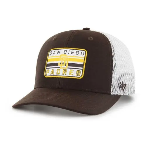 '47 San Diego Padres Drifter Trucker Adjustable Hat - Brown