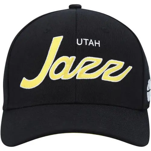 Mitchell & Ness Utah Jazz Mvp Team Script 2.0 Stretch Snapback Hat