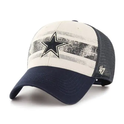 '47 Dallas Cowboys Breakout Mvp Trucker Adjustable Hat - Cream