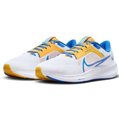 Nike Ucla Bruins Zoom Pegasus 40 Running Shoe - White