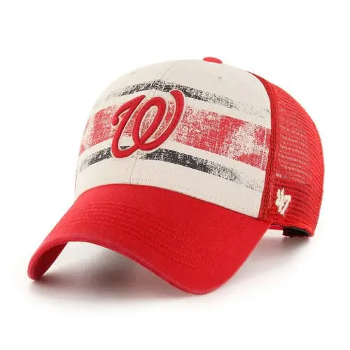 '47 Washington Nationals Breakout Mvp Trucker Adjustable Hat - Red