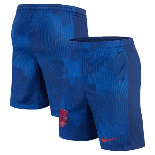 Nike Usmnt 2023/24 Away Stadium Performance Shorts - Royal