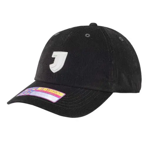 FAN INK Juventus Casuals Classic Adjustable Hat - Black