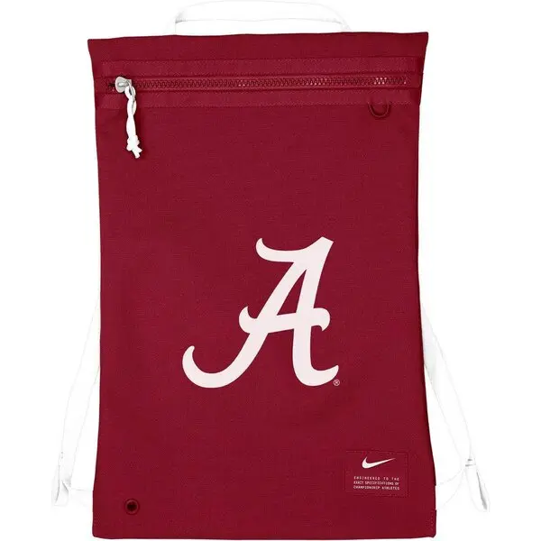 Nike Alabama Tide Utility Gym Sack - Crimson
