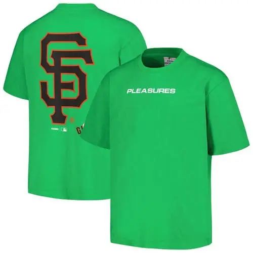 PLEASURES San Francisco Giants Ballpark T-shirt - Green