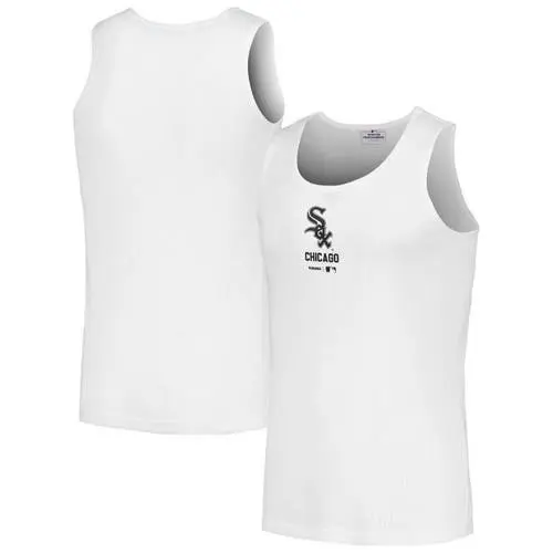 PLEASURES Chicago Sox Two-pack Tank Top - White