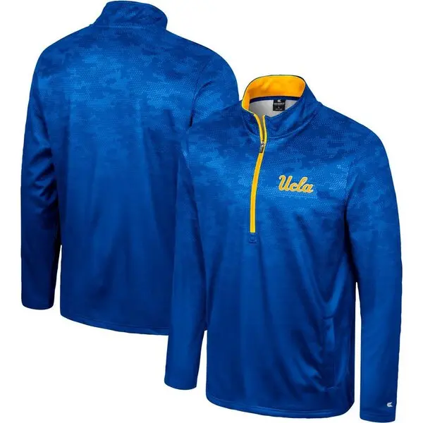 COLOSSEUM Ucla Bruins The Machine Half-zip Jacket - Blue