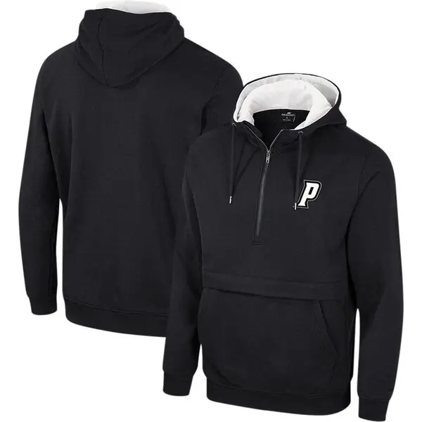 COLOSSEUM Providence Friars Team Half-zip Pullover Hoodie - Black