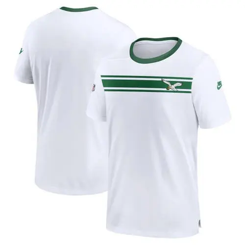 Nike Philadelphia Eagles Sideline Coaches Alternate Performance T-shirt - White