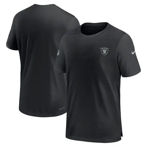 Nike Las Vegas Raiders Sideline Coach Performance T-shirt - Black