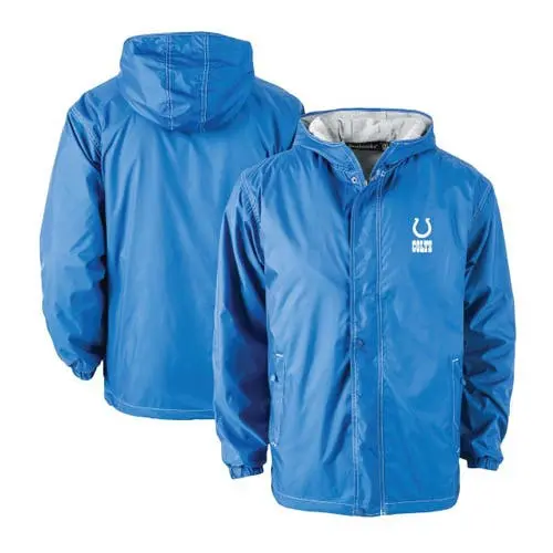 DUNBROOKE Indianapolis Colts Big & Tall Legacy Stadium Full-zip Jacket - Royal