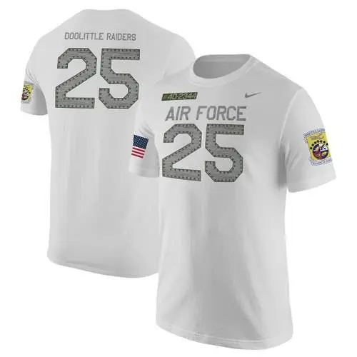 Nike Air Force Falcons Rivalry Replica Jersey T-shirt - White