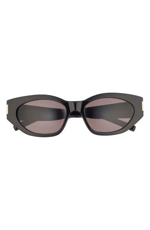 Saint Laurent Cat Eye Sunglasses - Black Black Black