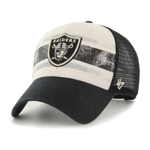 '47 Las Vegas Raiders Breakout Mvp Trucker Adjustable Hat - Cream