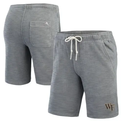 Tommy Bahama Wake Forest Demon Deacons Tobago Bay Tri-blend Shorts - Gray