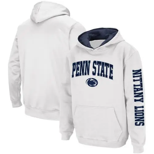 COLOSSEUM Youth Penn State Nittany Lions 2-hit Pullover Hoodie - White