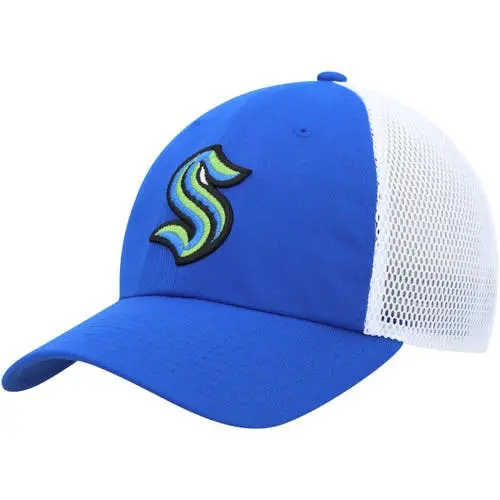Adidas Seattle Kraken Color Pop Trucker Adjustable Hat - Blue