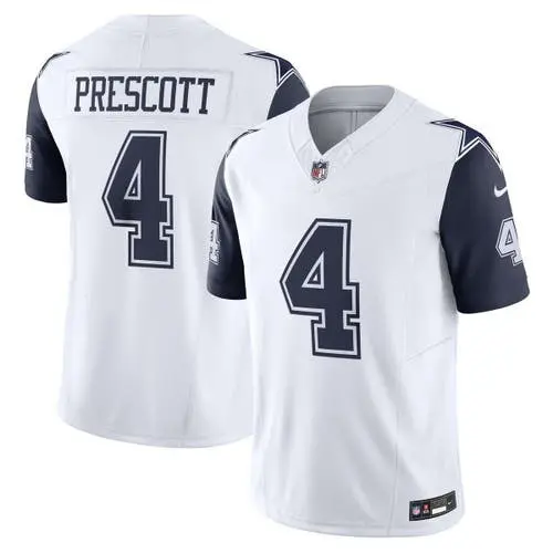 Nike Dak Prescott Dallas Cowboys Vapor F.u.s.e. Limited Jersey - White