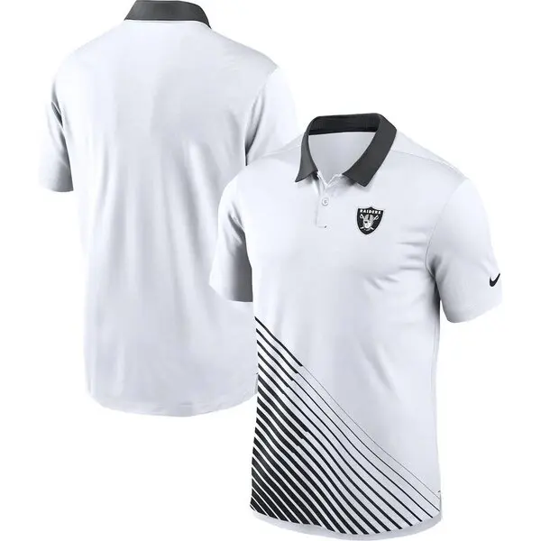 Nike Las Vegas Raiders Vapor Performance Polo - White