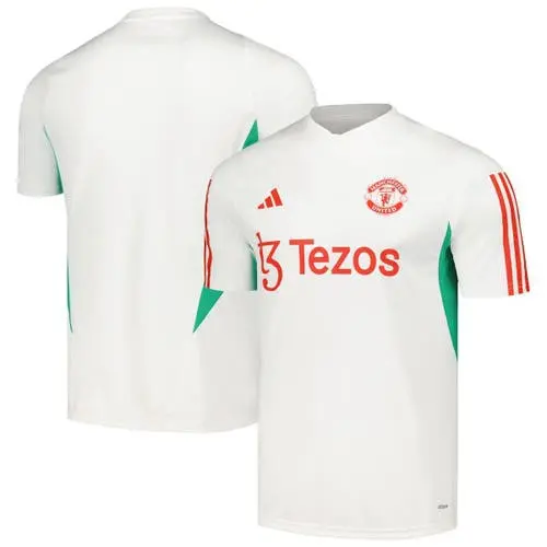 Adidas Manchester United 2023/24 Training Jersey - White