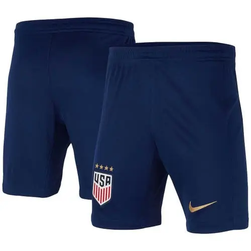 Nike Youth Uswnt Home Stadium Performance Shorts - Navy