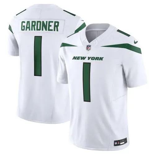 Nike Ahmad Sauce Gardner New York Jets Vapor F.u.s.e. Limited Jersey - White
