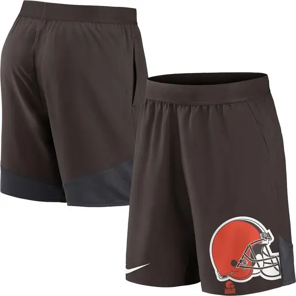 Nike Cleveland S Stretch Performance Shorts - Brown