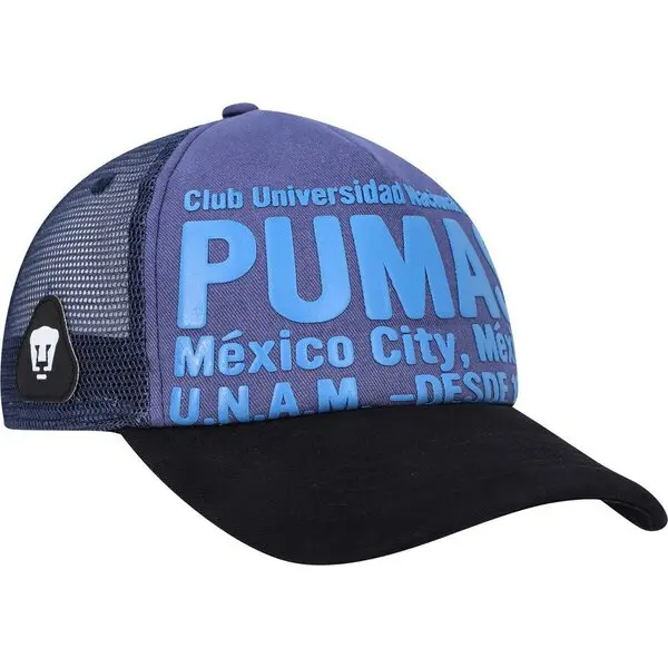 FAN INK Pumas Club Gold Adjustable Hat - Navy