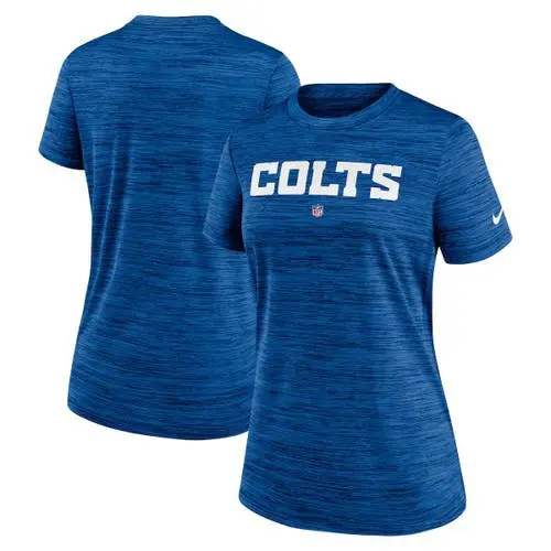 Nike Indianapolis Colts Sideline Velocity Performance T-shirt - Royal
