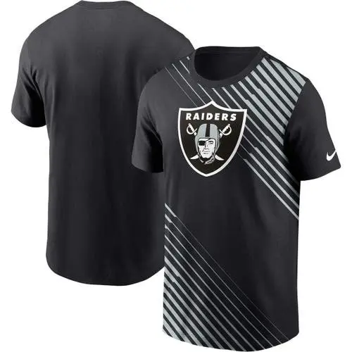 Nike Las Vegas Raiders Yard Line Fashion Asbury T-shirt - Black