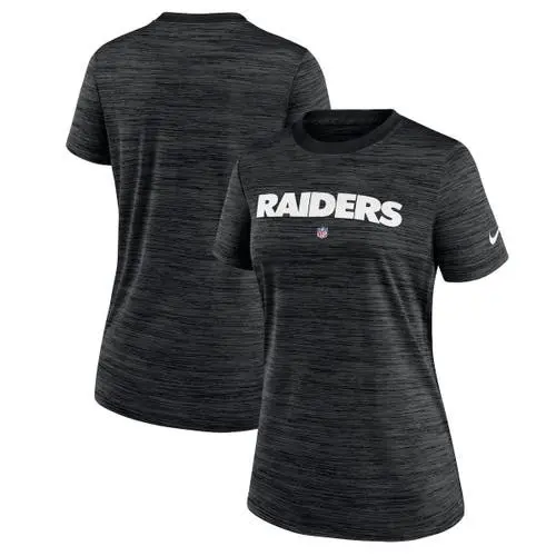 Nike Las Vegas Raiders Sideline Velocity Performance T-shirt - Black