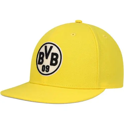 FAN INK Borussia Dortmund America's Game Snapback Hat - Yellow