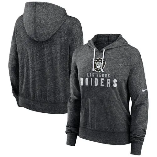 Nike Las Vegas Raiders Gym Vintage Lightweight Hooded Top - Black