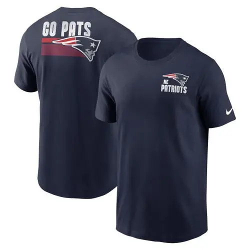 Nike New England Patriots Blitz Essential T-shirt - Navy