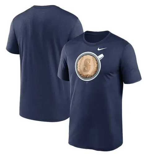 Nike Seattle Mariners Coffee Hometown Legend Performance T-shirt - Navy