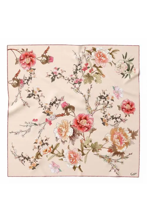 ELIZABETTA Carinasilk Bandana - Blush