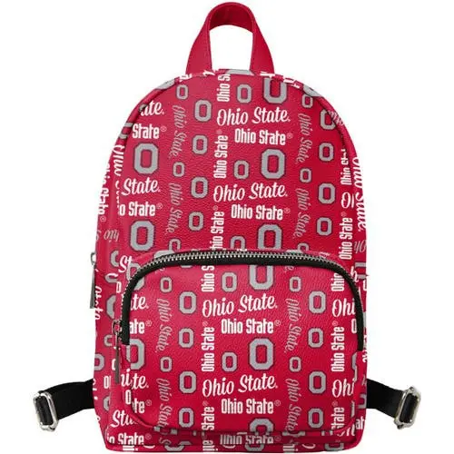 FOCO Youth Red Ohio State Buckeyes Repeat Brooklyn Mini Backpack - Scarlet