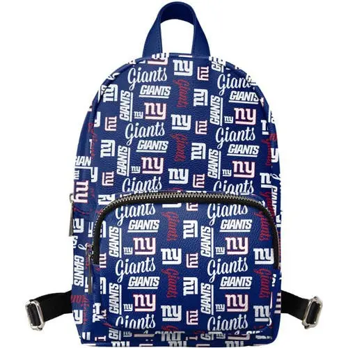 FOCO Youth New York Giants Repeat Brooklyn Mini Backpack - Royal