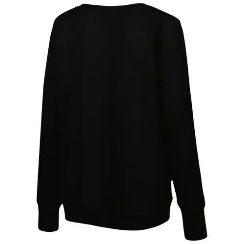 CUCE Washington Commanders Sequin Logo V-neck Pullover Sweatshirt
