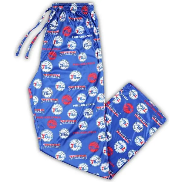 CONCEPTS SPORT Philadelphia 76ers Big & Tall Breakthrough Sleep Pants - Royal