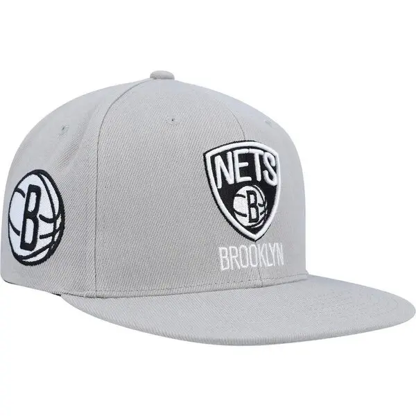 Mitchell & Ness Brooklyn Nets Side Core 2.0 Snapback Hat