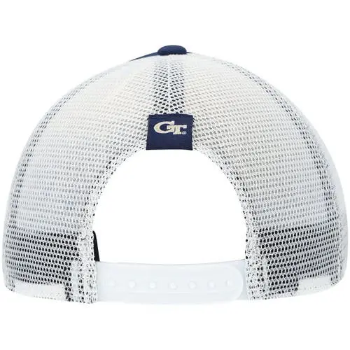 Adidas Georgia Tech Yellow Jackets Wave Foam Trucker Snapback Hat