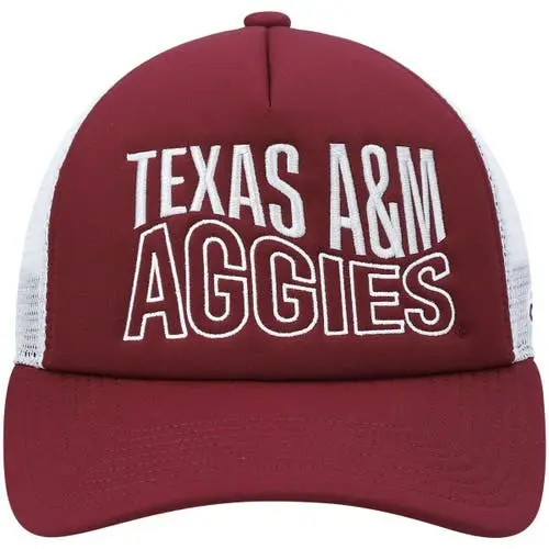Adidas Texas A&m Aggies Wave Foam Trucker Hat