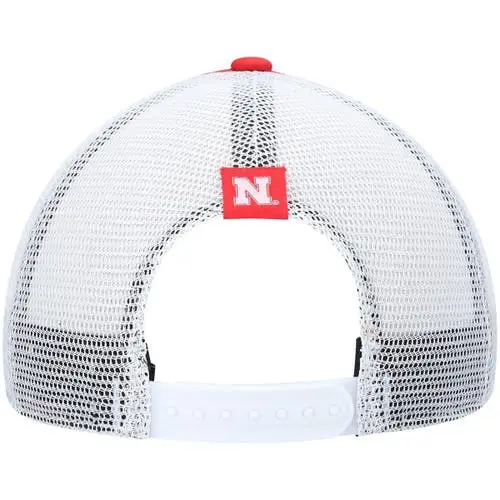 Adidas Nebraska Huskers Wave Foam Trucker Snapback Hat