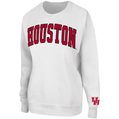 COLOSSEUM Houston Cougars Campanile Pullover Sweatshirt