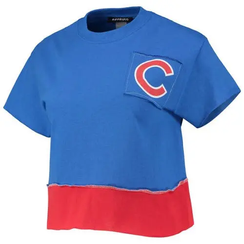 REFRIED APPAREL Chicago Cubs Cropped T-shirt